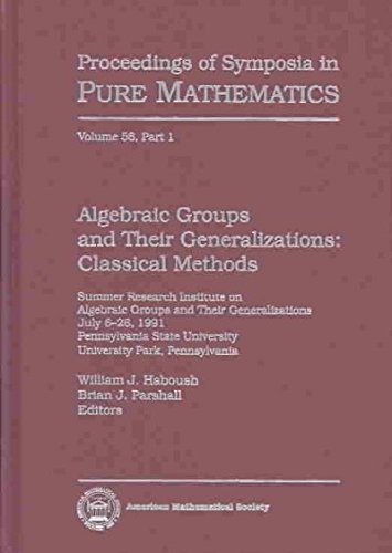 Amazon.com: Algebraic Groups and Their Generalizations: Classical ...