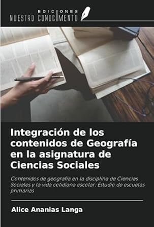 Integración de los contenidos de Geografía en la asignatura de Ciencias ...