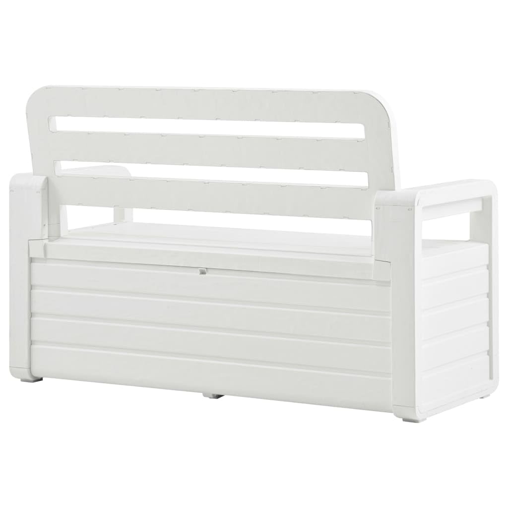 White Plastic Garden Bench Autopa Haddon Bench With Backrest 1.8m