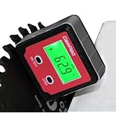 GemRed Digital Angle Ruler Protractor (White&Red Button) : Amazon.com ...