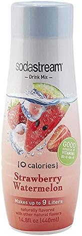 Amazon.com : SodaStream Waters Zero Calorie Flavoring Syrup, Strawberry ...