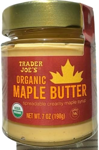 Amazon.com: Trader Joe's Organic Spreadable Creamy Maple Butter, 7 oz ...