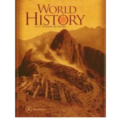 World History with Student Activities: Grade 10 (Part A & B): Fisher ...
