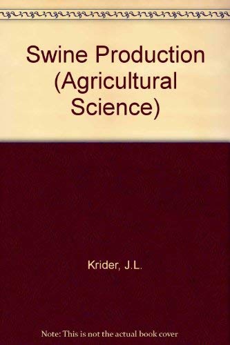 Swine Production: krider, j: 9780070355026: Amazon.com: Books