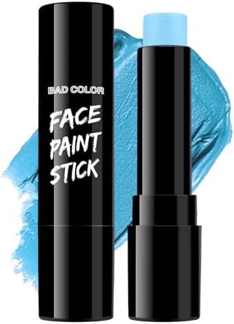 Amazon.com : BAD COLOR Light Blue Face Body Paint, Pale Blue Eye Black ...