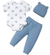 Amazon.com: SUNNY PIGGY Preemie Baby Boy Clothes Infant Newborn Boy ...