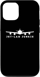 Amazon.com: iPhone 12/12 Pro Mens Jet-Lag Junkie Love Traveling ...