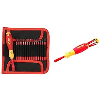 Amazon.com: Wiha 28390 Insulated SlimLine Interchangeable Set Includes ...