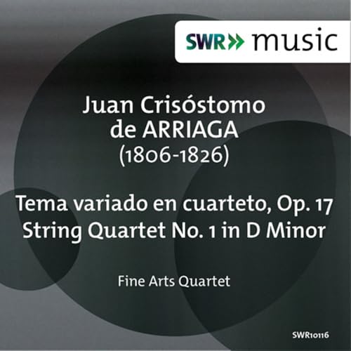 Amazon Music Unlimitedでファイン・アーツ四重奏団のArriaga: Tema variado en cuarteto - String Quartet No. 1を