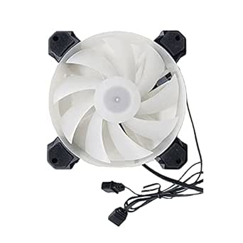 Computer Radiator 12cm 4PIN Case Fan Quiet PC Radiator CPU Cooler ARGB ...