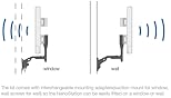 Amazon.com: Ubiquiti Networks NanoStation Window/Wall Mount : Electronics