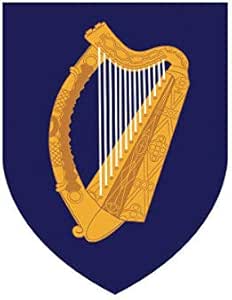 Amazon.com: EW Designs Irish Coat of Arms Sticker Decal Vinyl Ireland ...