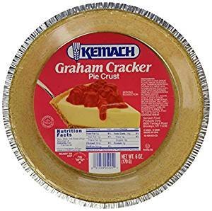 Amazon.com: Kemach Graham Cracker Pie Crust 6 Oz. Pack Of 3. : Grocery ...