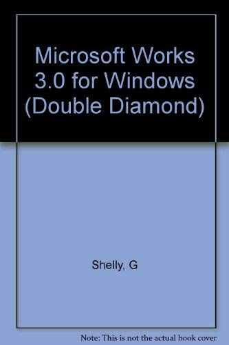 Amazon.com: Microsoft Works 3.0 for Windows Double Diamond Edition ...