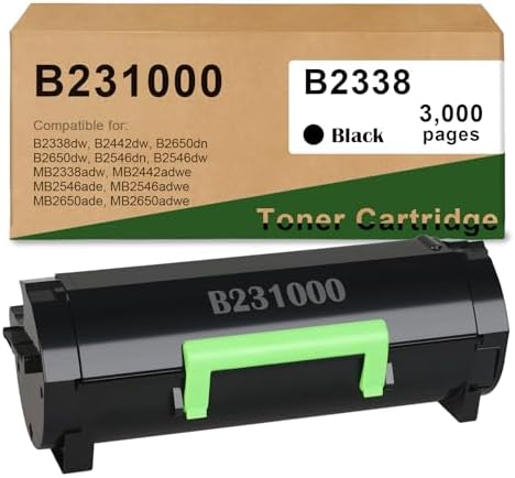 Amazon.com: Allton B231000 B2338 Toner Cartridge Replacement for Lex ...