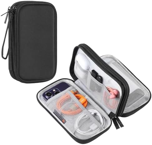 Amazon.com: Electronic Accessories Organizer Carry Bag, Travel Cable ...