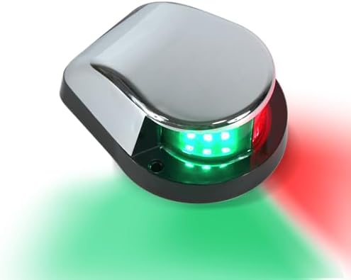Bhanboth Boat Navigation Lights,Red and Green Boat Lights Waterproof ...