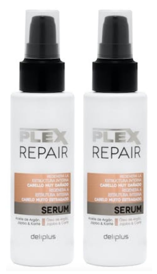 Pack 2 – Plex Repair Serum Heavily Damaged Hair with Argan, Jojoba and ...