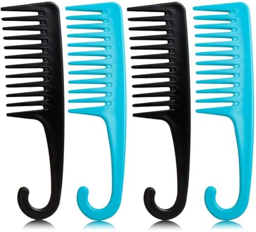 Amazon.com : Professional Wide Tooth Combs (4PCS), Large Combs for ...