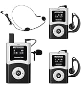 Amazon.com: Retekess T130U(4nd Gen T130) Whisper Tour Guide System ...