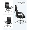 SONGMICS Office Chair, Desk Chair, Gaming Chair with Armrests, Swivel ...