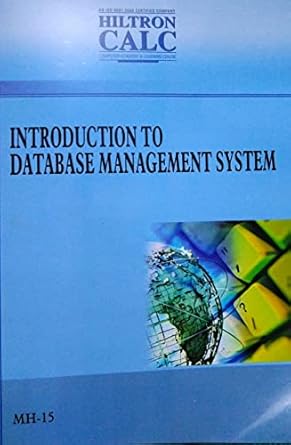 Buy Introduction to database management system Book Online at Low ...