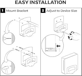 Amazon.com: HumanCentric Cable Box Mount and Modem Mount, Adjustable ...