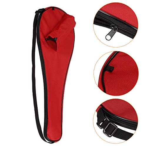 PATIKIL Badminton Racquet Cover, Lightweight Padded Double Racquet Bag ...