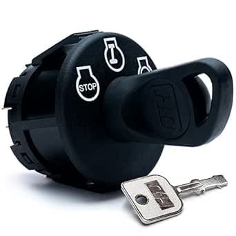 Amazon.com: HD Switch AM133596 Starter Ignition Key Switch & Protective Umbrella Key fits John ...