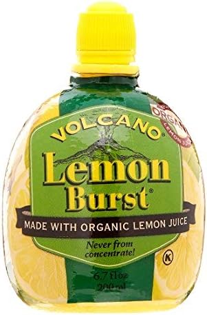 Amazon.com : Volcano Lemon Juice 6.7 oz (Pack of 3) : Grocery & Gourmet ...