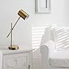 Globe Electric 52098 Pratt 20" Desk/Table Lamp, Matte Brass Finish ...