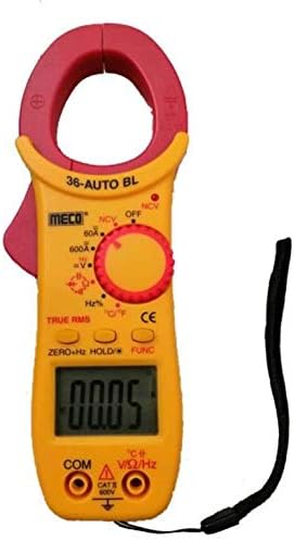 Meco 27-auto Digital Clamp Meter, Red : Amazon.in: Industrial & Scientific