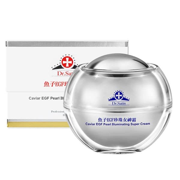Amazon.com: Dr. Satin Caviar EGF Pearl Illuminating Super Cream Anti ...