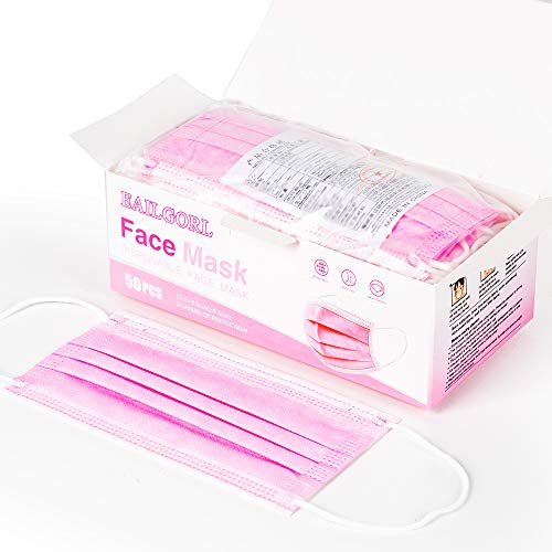 (50% OFF) Pink Disposable Face Masks 50 Pack $7.00 - Coupon Code ...