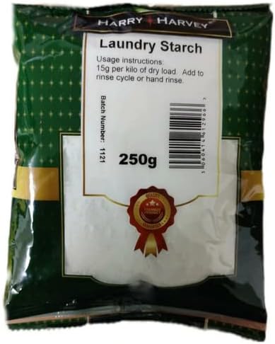 Amazon.com: Laundry Starch 250g Pack, Use for Crisp Clothes and Sheets ...