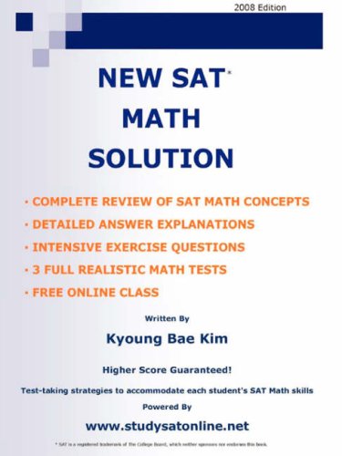 Amazon | New SAT Math Solution | Kim, Kyoung Bae | Mathematics