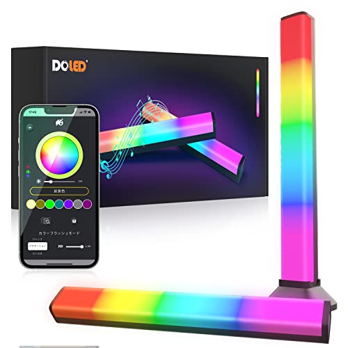 【50%OFF！】DOLED RGBバーライト LEDスマートライトバー 2本セットが2,499円送料無料 - 安値世界一への挑戦