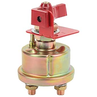 Battery Disconnect Switch, 12V‑48V Power Cut Off Isolation Switch for ...