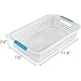 Amazon.com - Lawei 8 Pack Plastic Storage Basket with Handle - 12 x 7.6 ...