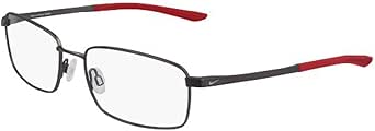 Amazon.com: Eyeglasses NIKE 4283 066 Brushed Gunmetal/Gym Red ...