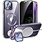 Amazon.com: YUNHUASM[Camera Invisible Stand & Slide Pop-up Lock Magnetic Privacy Case for iPhone ...