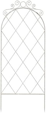 Amazon.com : Panacea 86231 French Country Scroll Pot Trellis, Aged ...