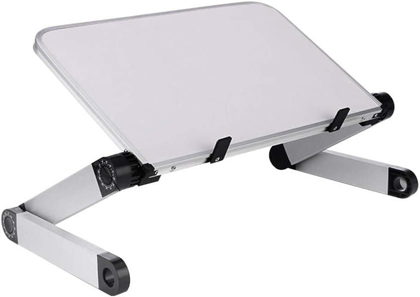 Amazon.com: Amazon Basics Laptop Desk Stand for PC and MacBook - Silver ...
