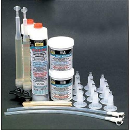 (2 Count) Simpson Strong Tie ETIPAC10KT - 9 Oz Crack-Pac Injection Kit ...