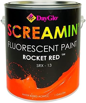 DayGlo Water Based Screamin Fluorescent Paint (Gallon, Ultra Violet ...