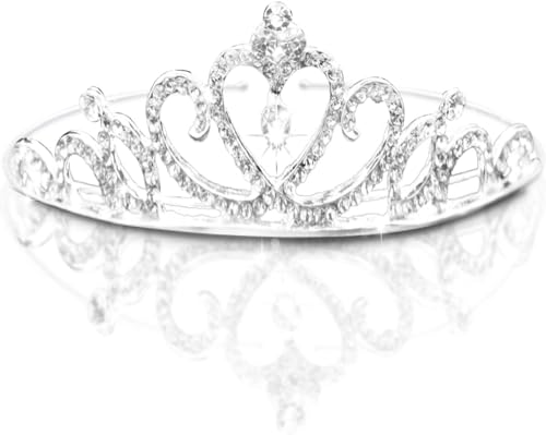 Couronne de princesse en strass pour mariage, diadème de mariage ...