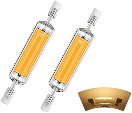 R7S 78mm LED Bulb Dimmable, Light Bulb Linear 10W R7S 78mm, Warm White ...