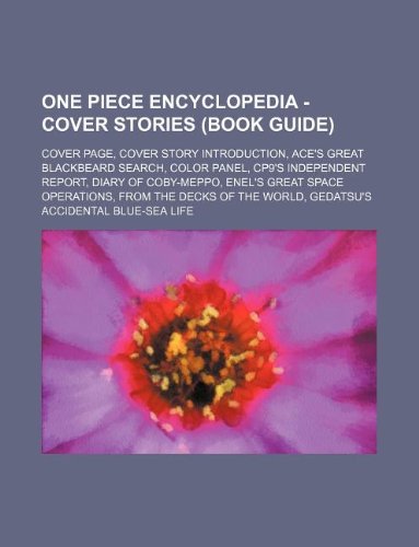 Amazon.co.jp: One Piece Encyclopedia - Cover Stories (Book Guide ...