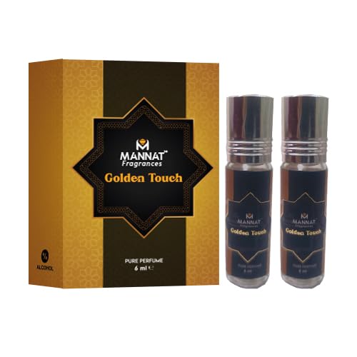 Golden Touch Attar combo, Concentrated Pure Perfume Oil 6 ML Roll On ...