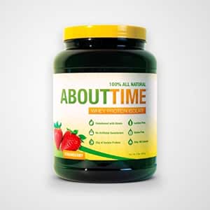 Amazon.com: About Time - Whey Protein Isolate Strawberry 2.0 Lb ...